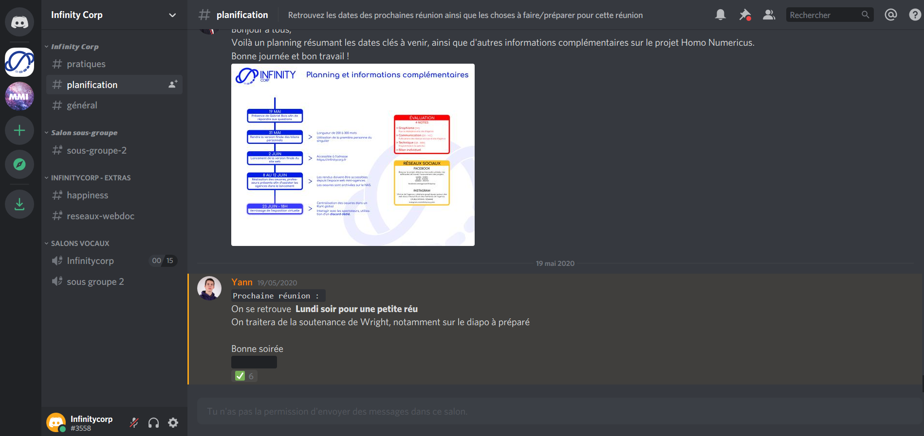 Gestion de projet : Discord – Blog du MMI – Chambéry